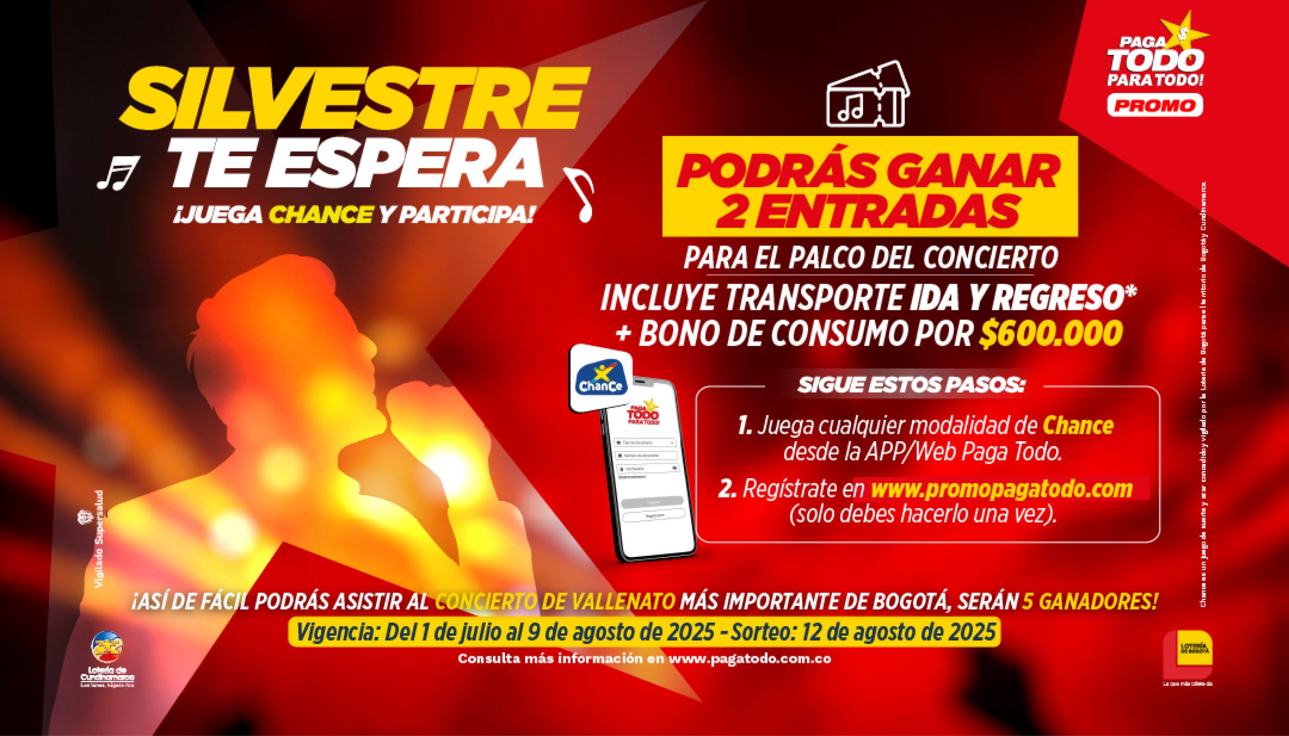 SILVESTRE TE ESPERA, ¡JUEGA CHANCE Y PARTICIPA! – Extranet GELSA